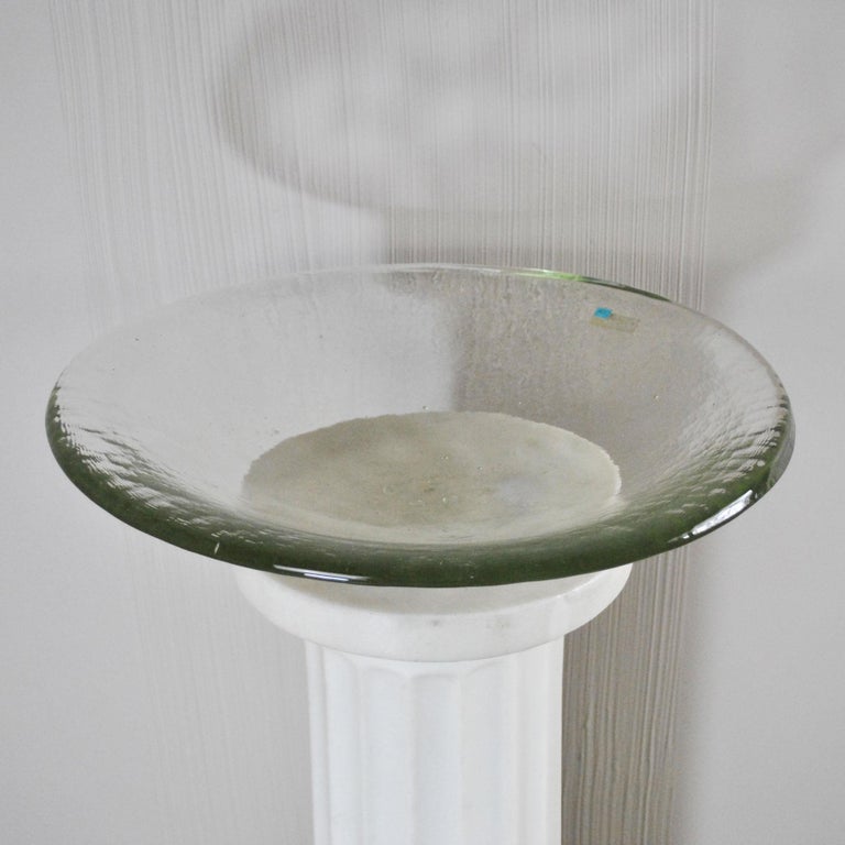 Italian Midcentury Plate from Centerpiece in Very Thick and Worked ...