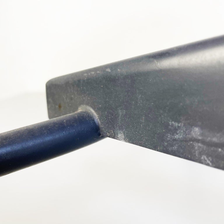 Italian Mid-Century Red Wood Steel Coffee Table Kick by Kita for ...