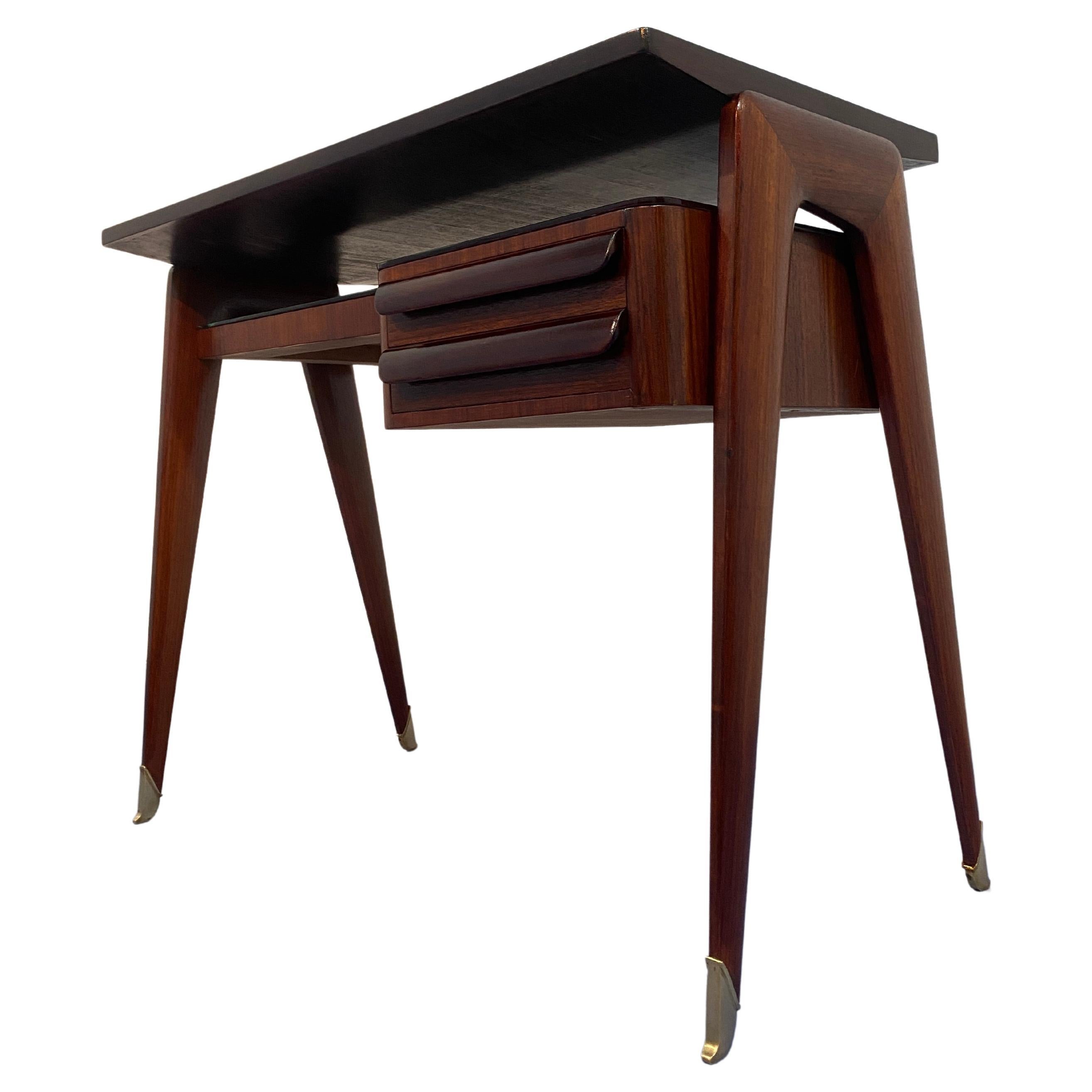 Italian Mid Century Small Desk designed by Vittorio Dassi in 1950s For ...