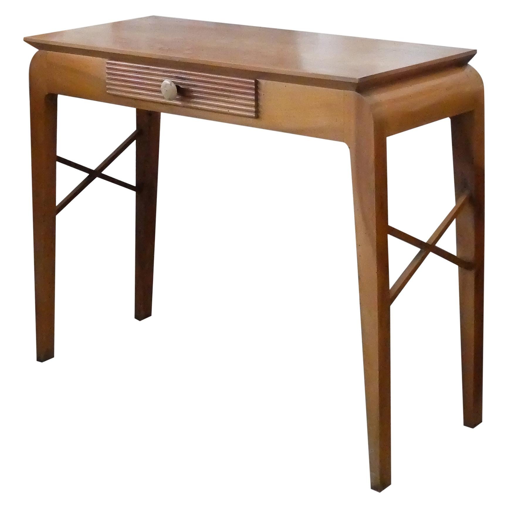 Italian Mid-Century Wall Console Unit at 1stDibs