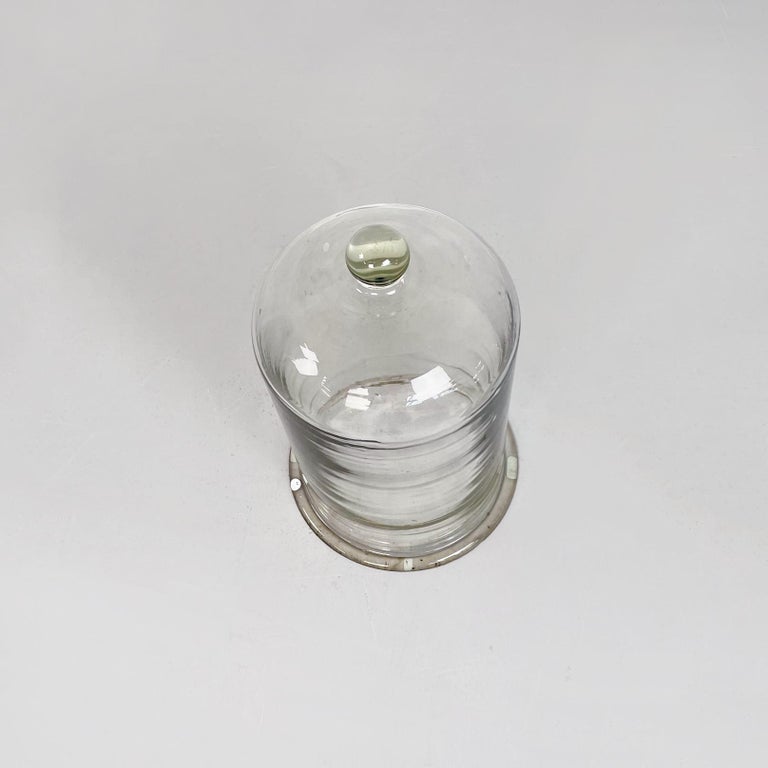 Italian Mid-Century Thick Glass Bell, 1960s For Sale at 1stDibs