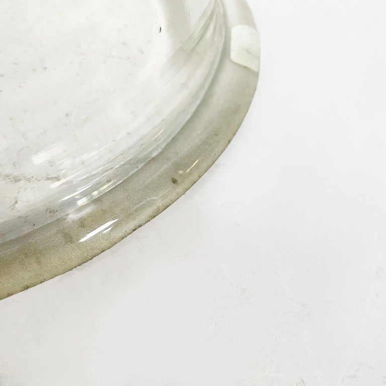 Italian Mid-Century Thick Glass Bell, 1960s For Sale at 1stDibs