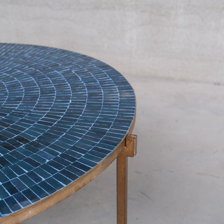 Italian Midcentury Tiled Dining or Centre Table For Sale at 1stDibs