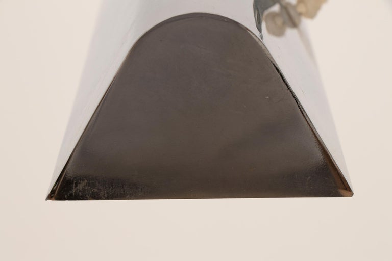 Italian Midcentury Chrome Desk Lamp with Pivoting Reflector For Sale at ...