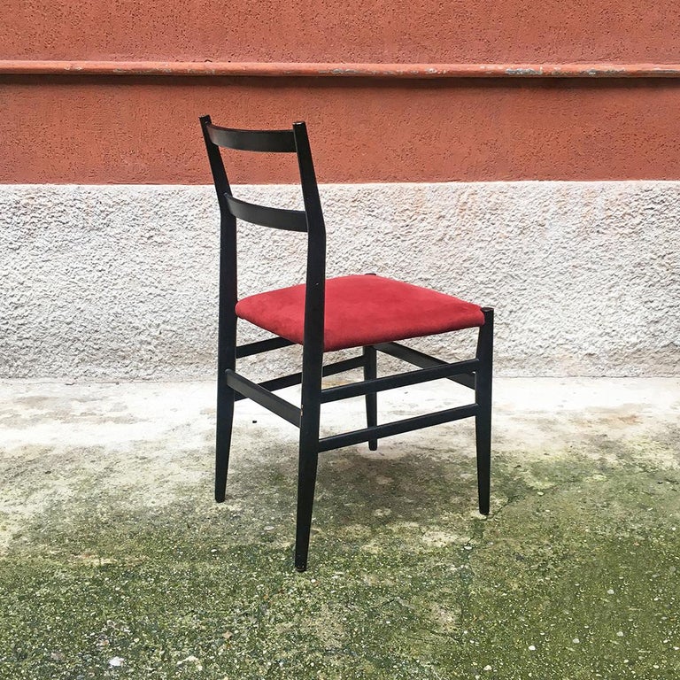 Italian Mid-Century Leggera Chair by Gio Ponti for Cassina, 1951 For ...