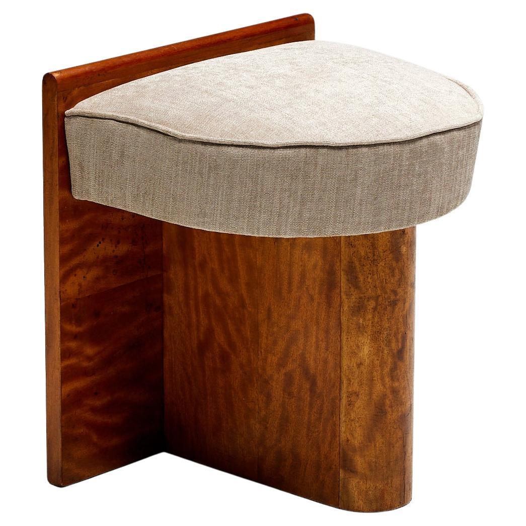 Italian Minimalist Stool, 1950s For Sale at 1stDibs