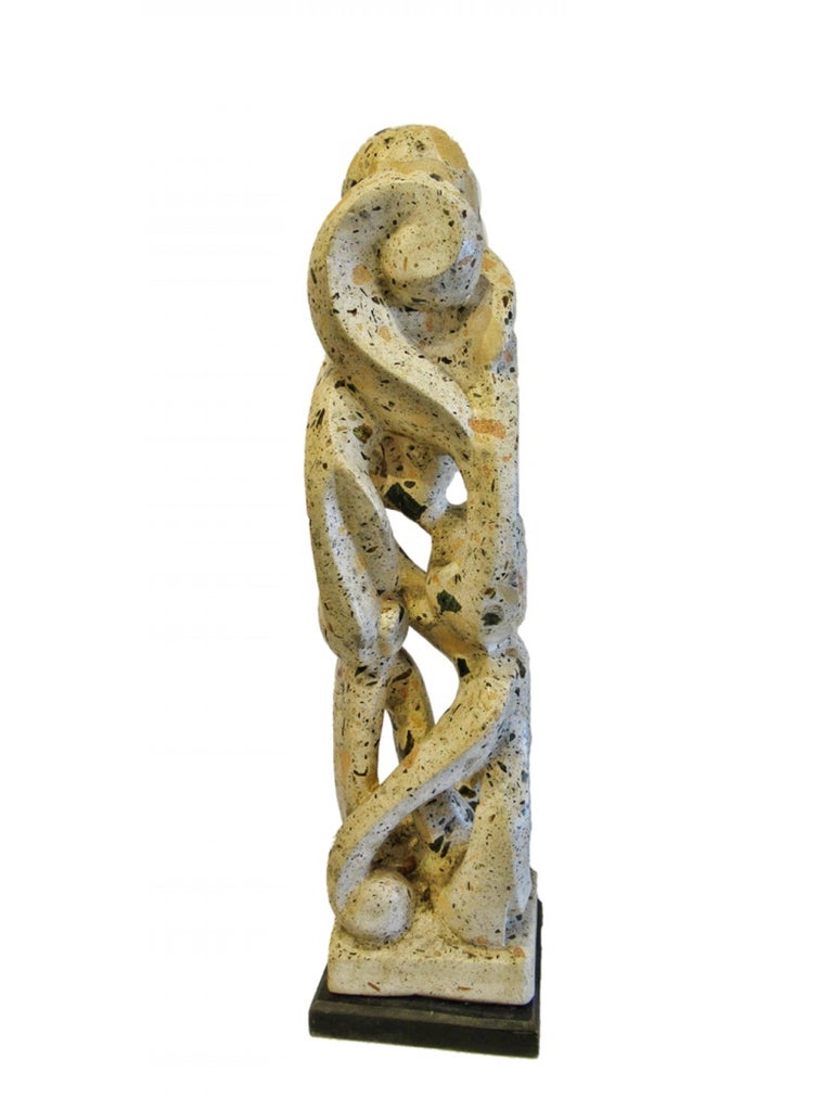 Italian Modern Abstract Stone Sculpture For Sale at 1stDibs