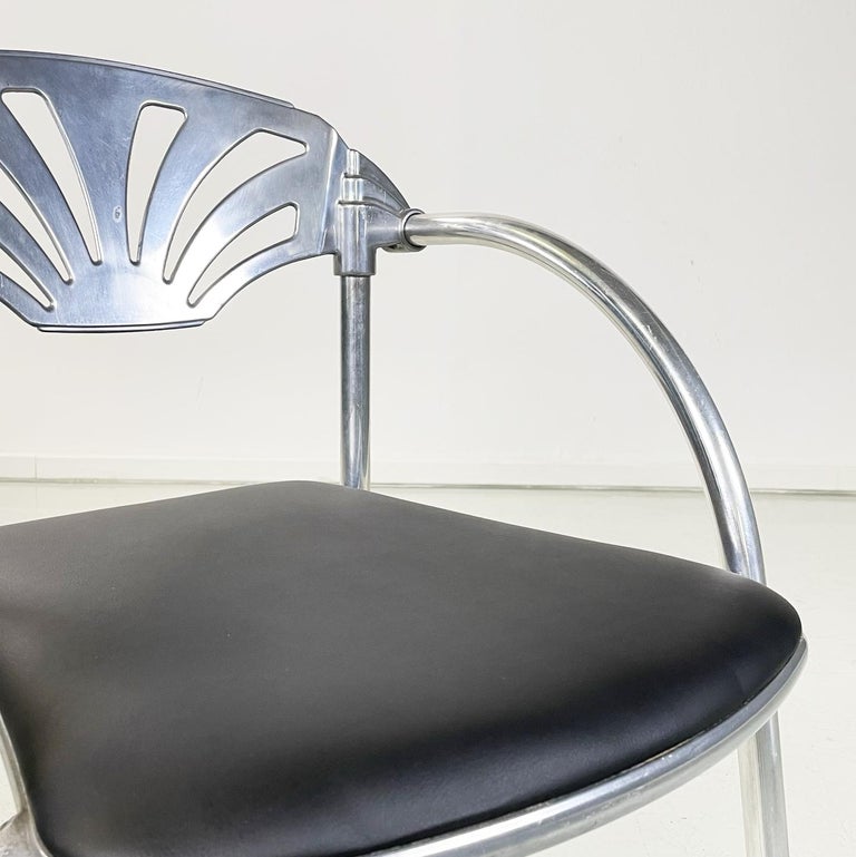 Italian modern black sky Chairs Alisea by Lisa Bross for Studio ...