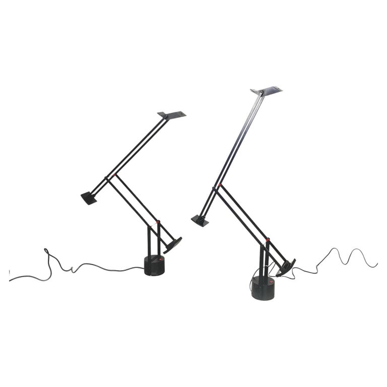 Italian Modern Black Table Lamps Mod Tizio by Richard Sapper for ...