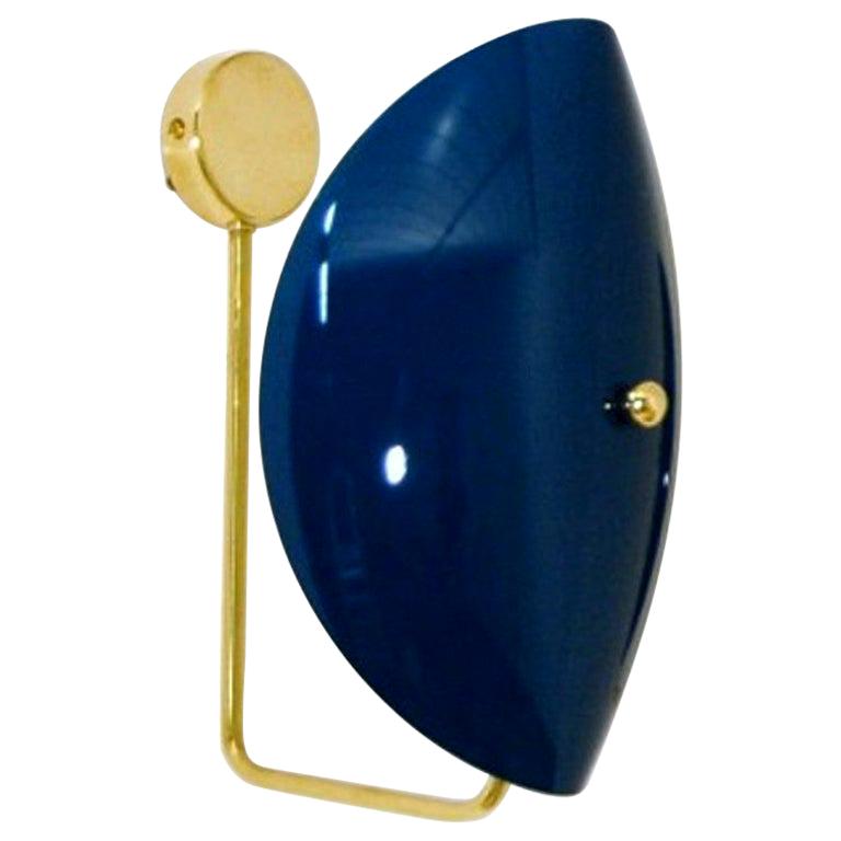 Large "POP" Wall Sconce in Brass and Mauve Enamel by Blueprint Lighting ...