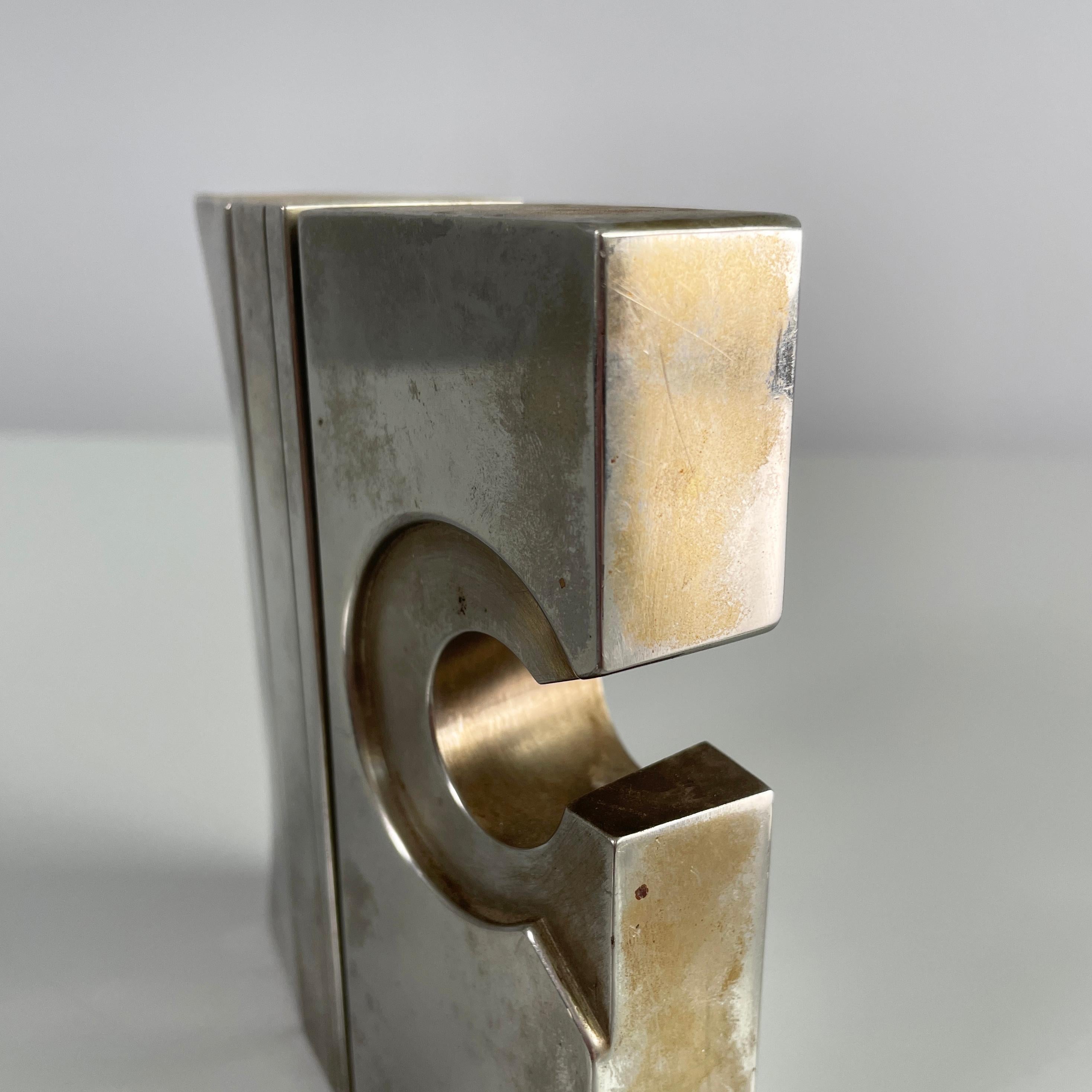 Italian modern Brutalist style Metal sculpture by Edmondo Cirillo ...
