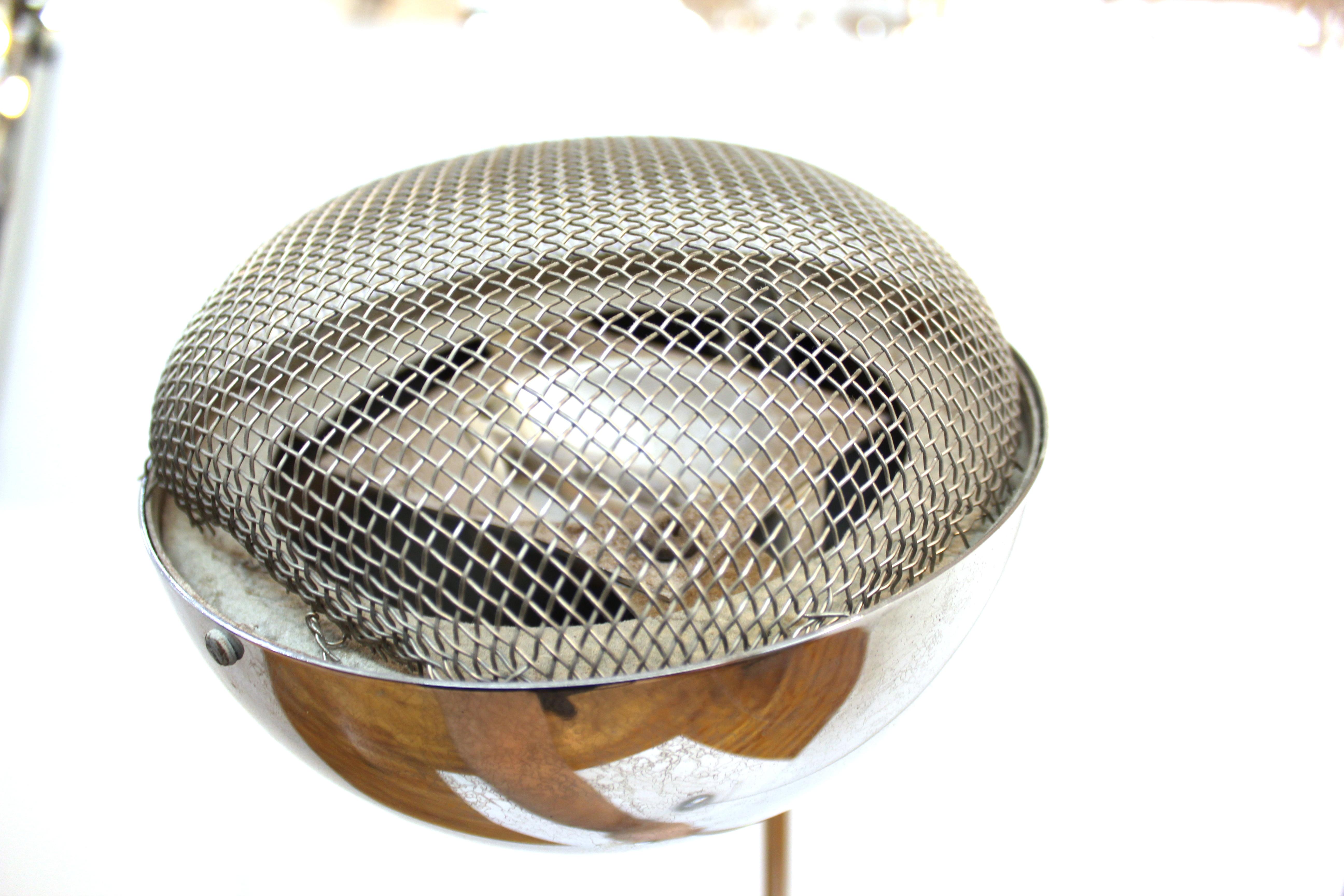 Italian Modern Chromed Metal Torchiere Floor Lamps at 1stDibs