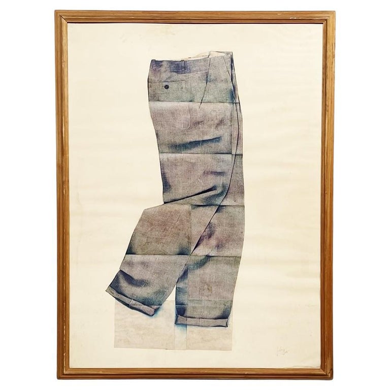 Italian Modern Collage Picture on Paper by Gianni Castagnoli for Vogue ...