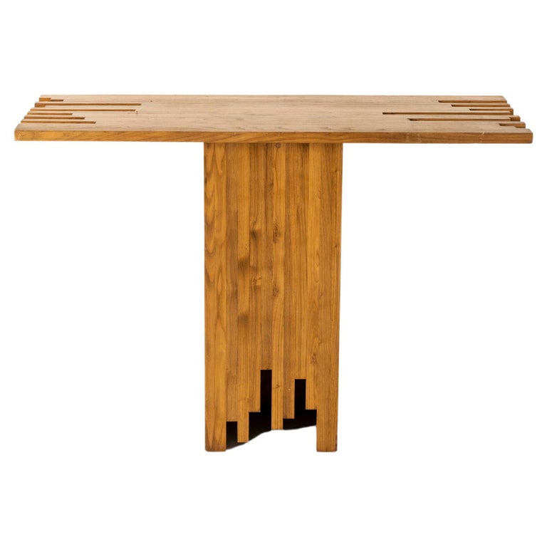 Italian Modern Console by Edmondo Cirillo, Italy 1980s For Sale at 1stDibs