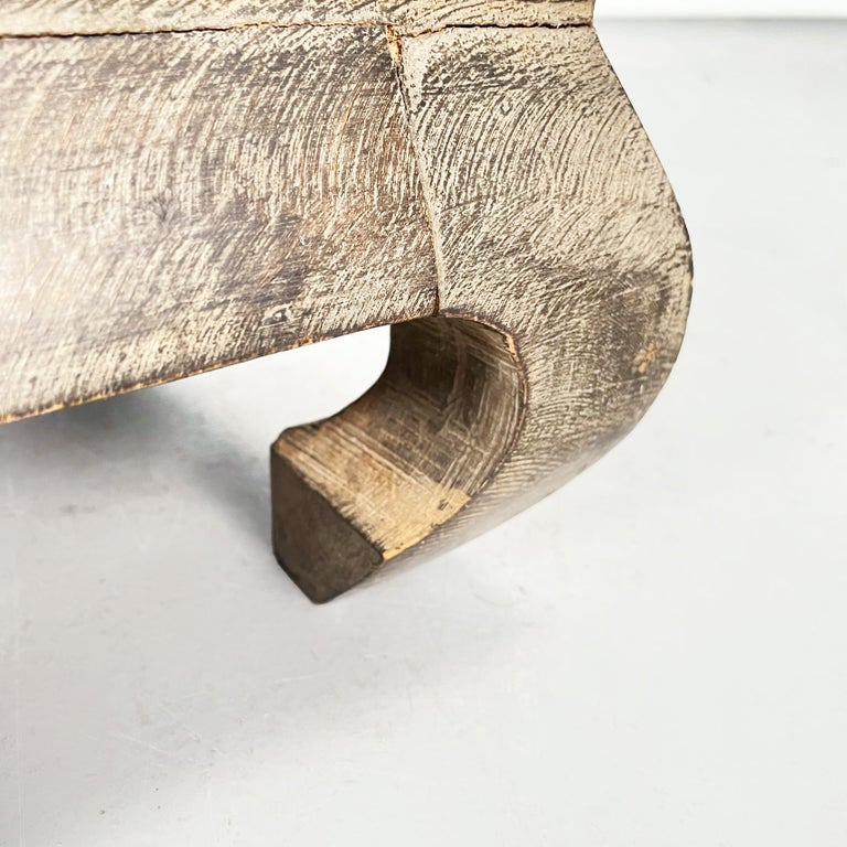 Italian Modern Dark Solid Wood Rectangular Stand Display, 1990s For ...