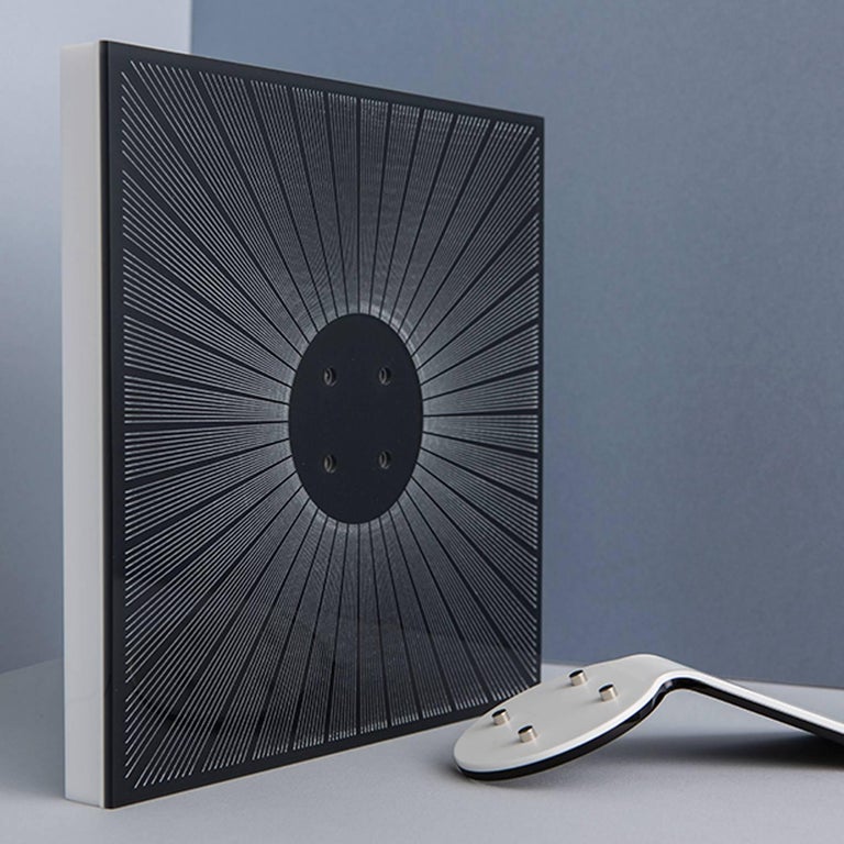 Italian Photo Frame Black and White Plexi , Sharing Black For Sale at ...