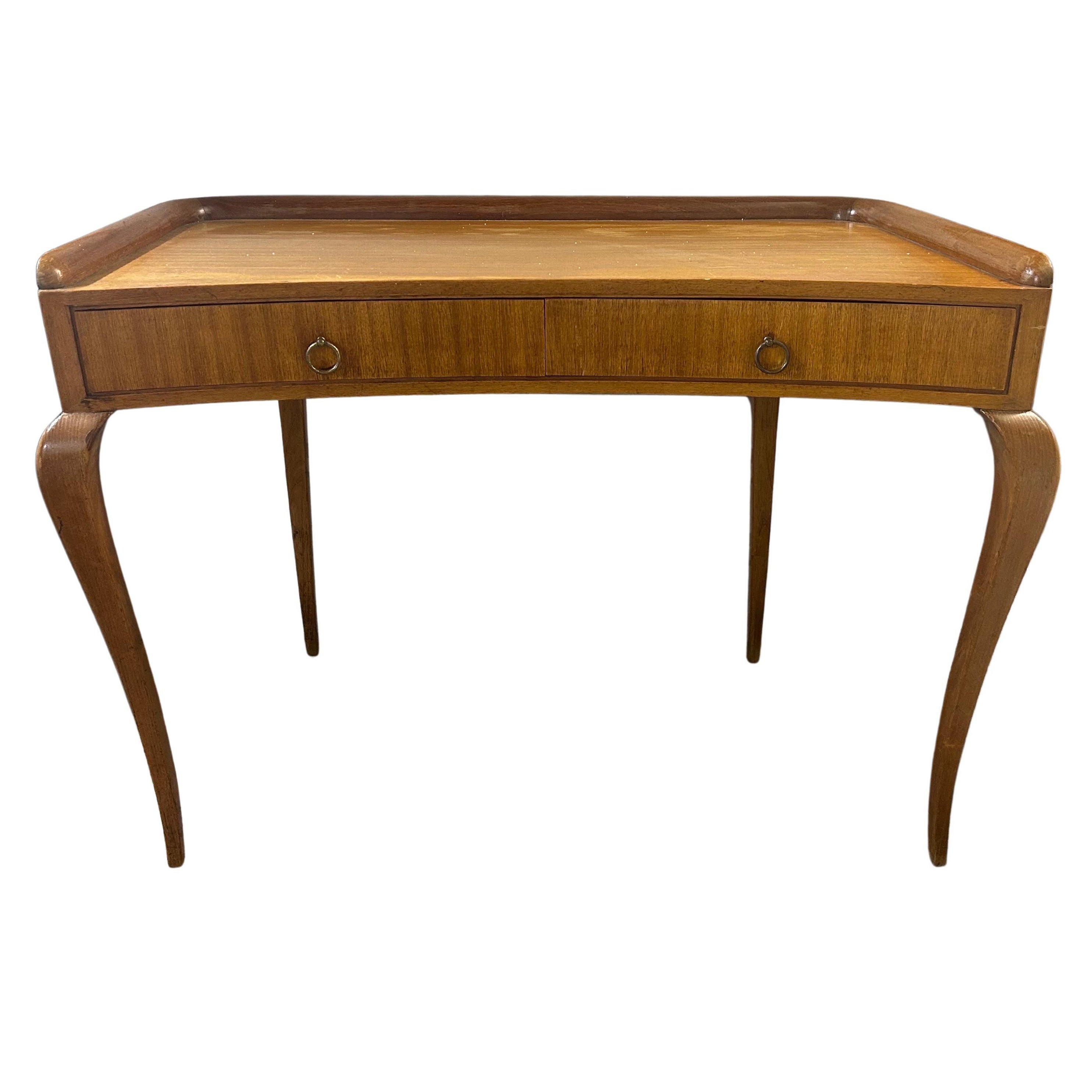 Italian Modern Desk Attributed To Vittorio Dassi For Sale at 1stDibs