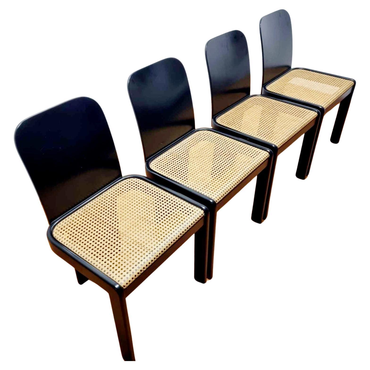 Italian Modern Dining Chairs by Pierluigi Molinari for Pozzi Milano ...