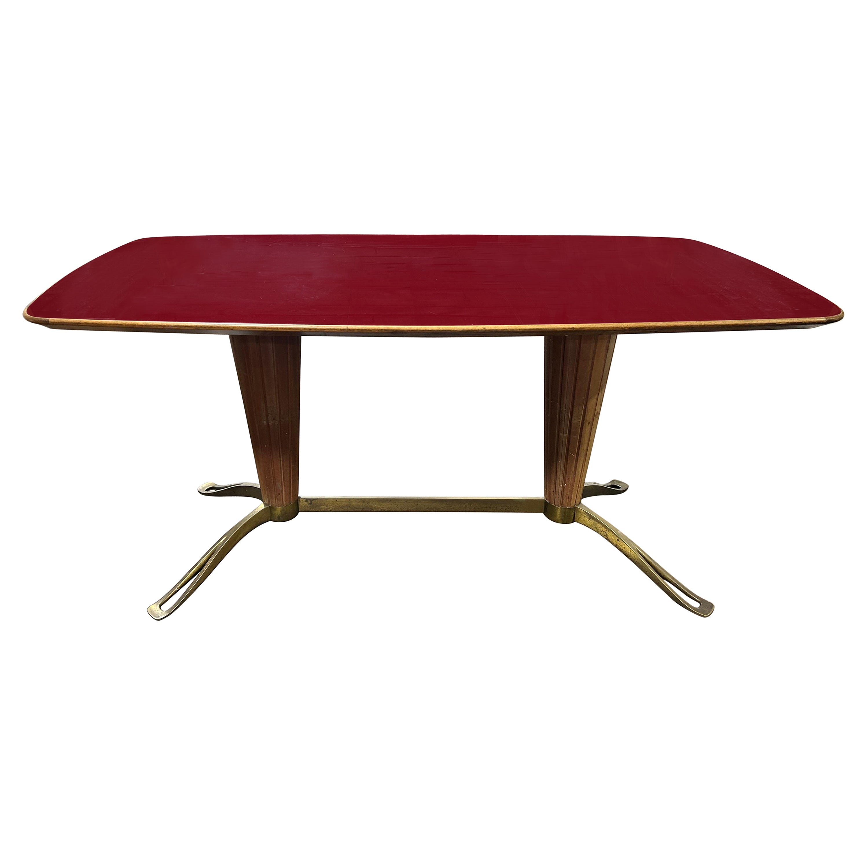 Italian Modern Dining Table By Ariberto Colombo For Sale at 1stDibs