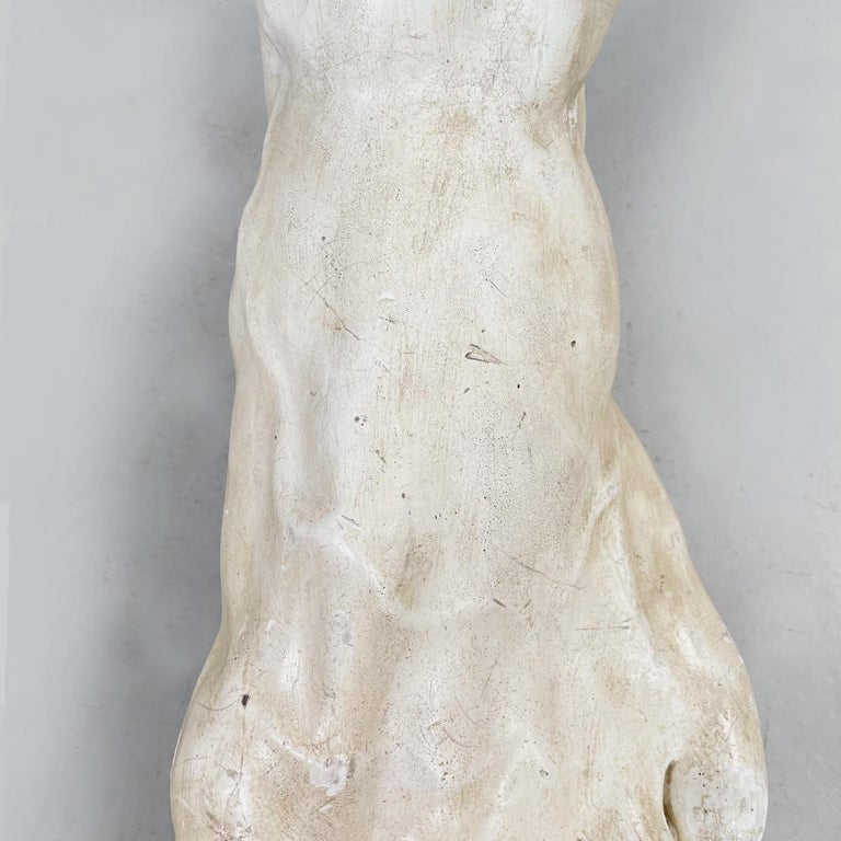 Italian Modern Foot Statue in Light Beige Plaster, 1970s For Sale at ...