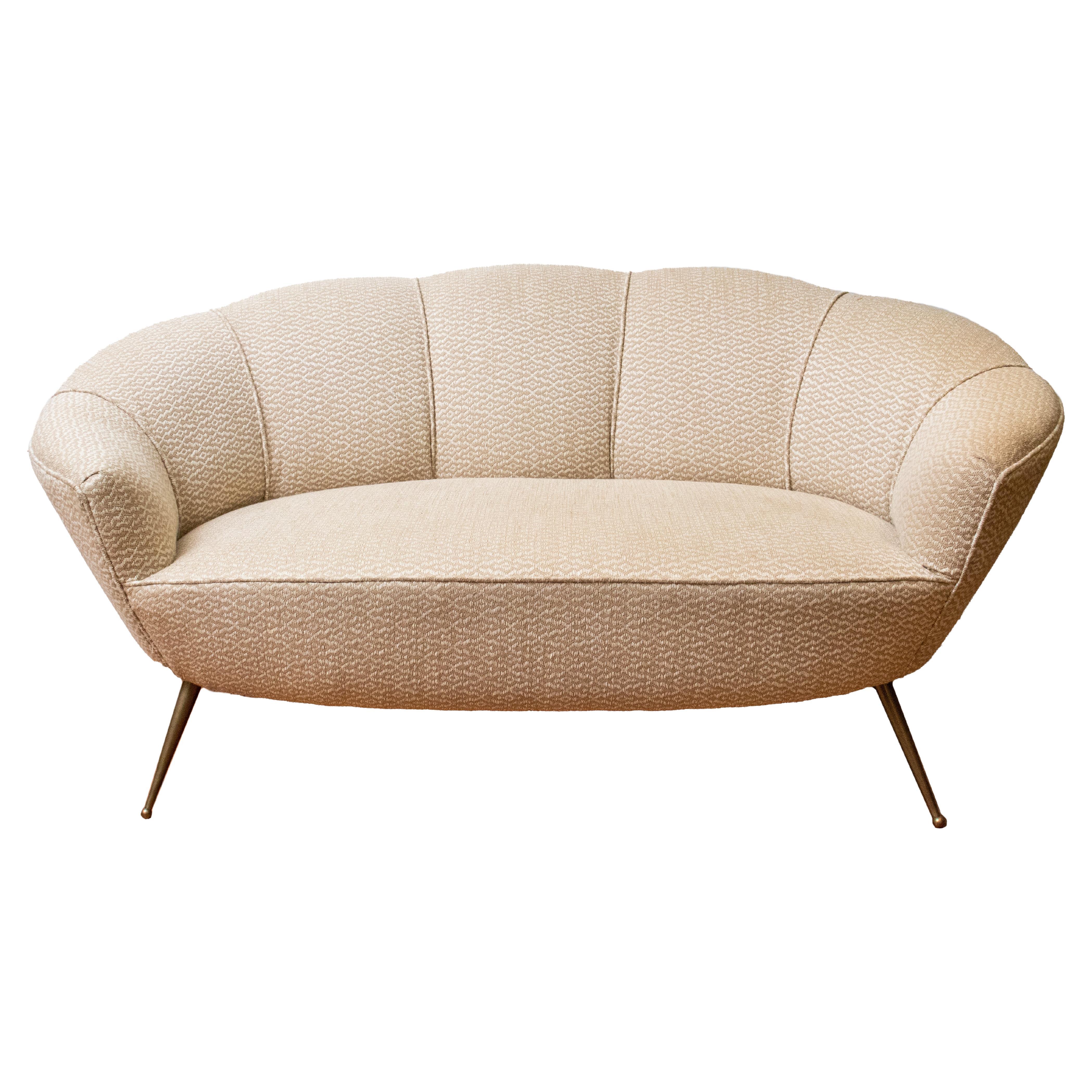Rare Gio Ponti Sofa from the Hotel Bristol, Merona, Italy, 1953. at 1stDibs
