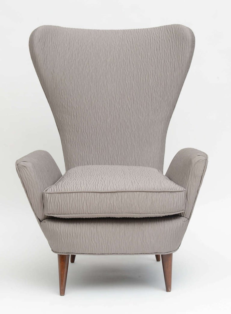 Italian Modern High Back Armchair, Italy For Sale at 1stDibs | modern ...