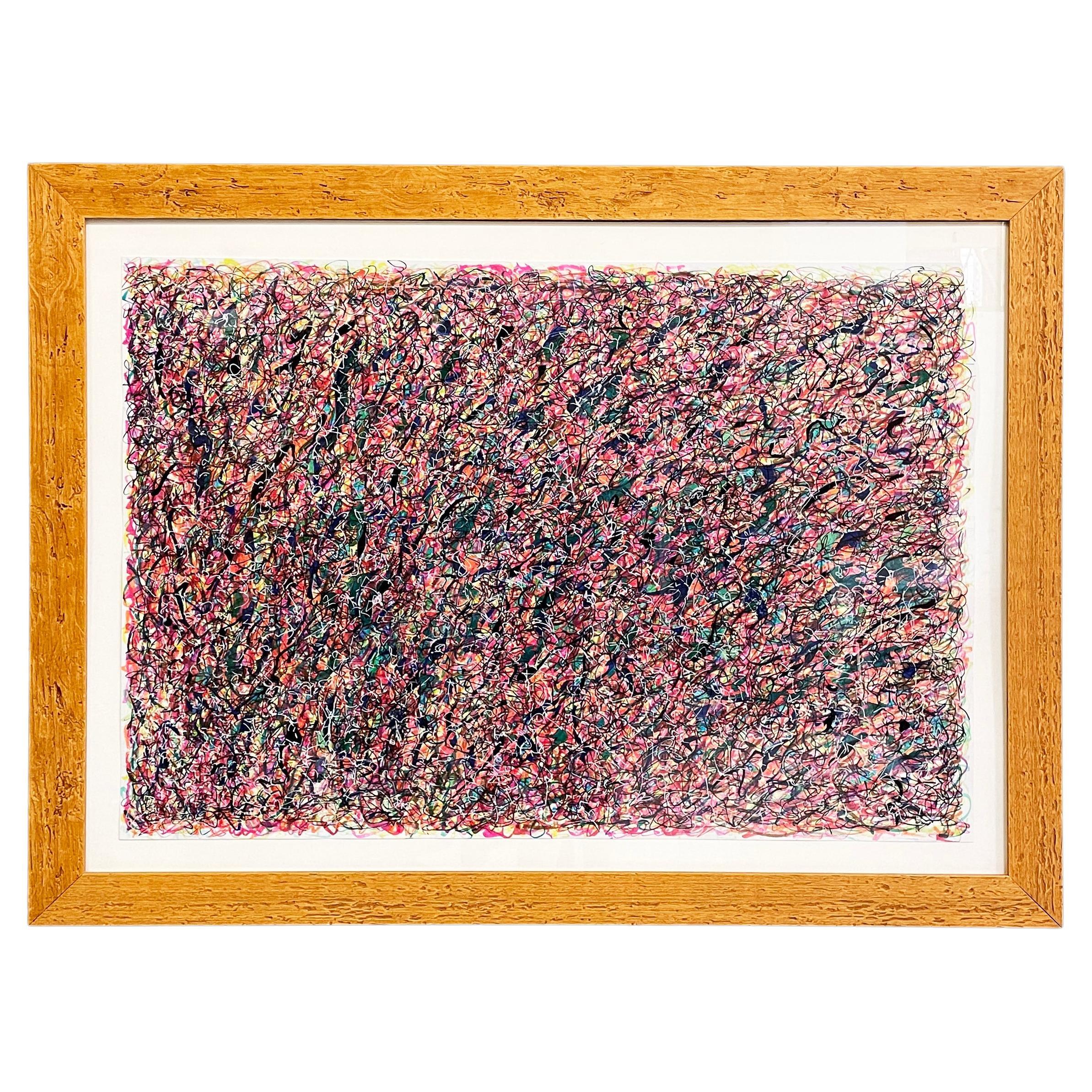 Italian modern Mixed media abstract painting by Tullio Moreschi, 2024 ...