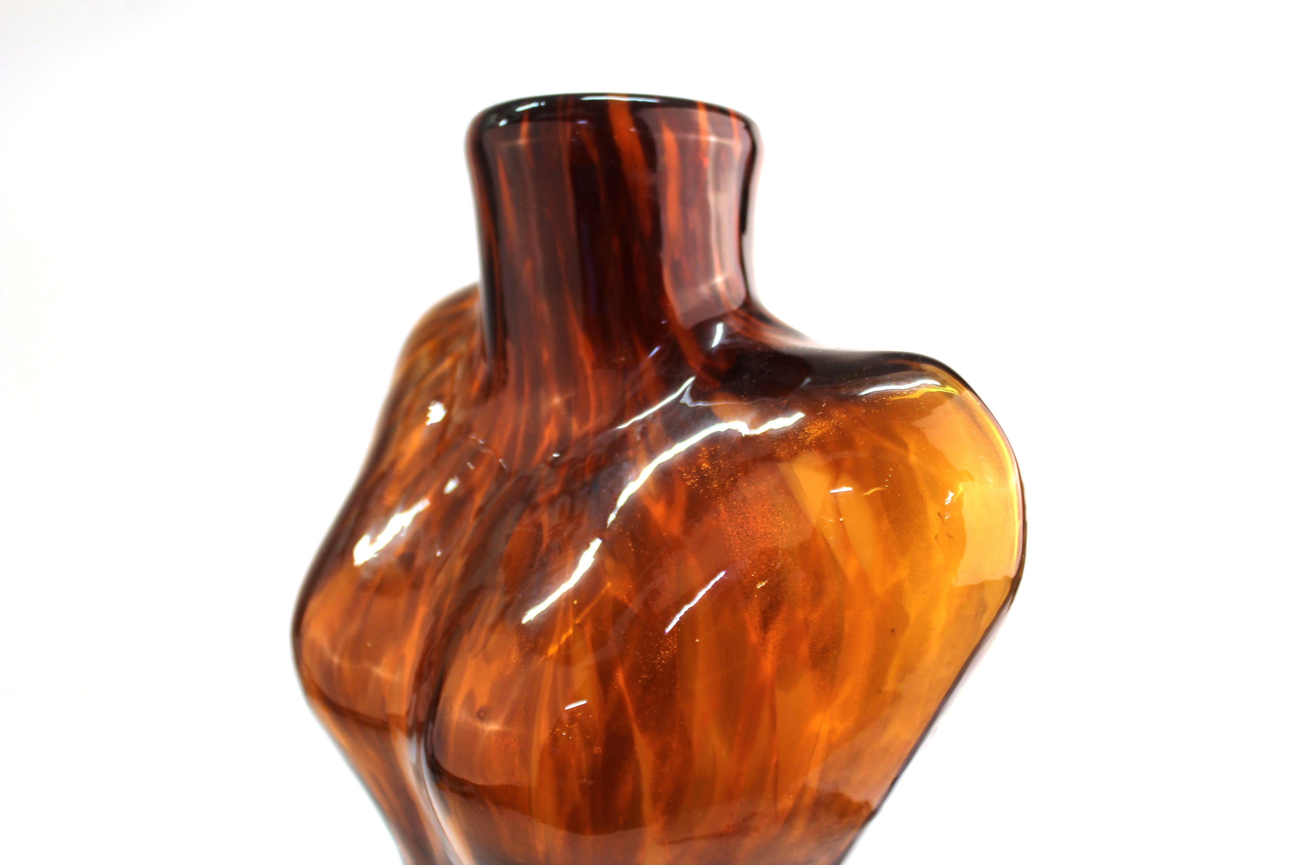 Italian Modern Murano Art Glass Torso Vase at 1stDibs | murano torso ...