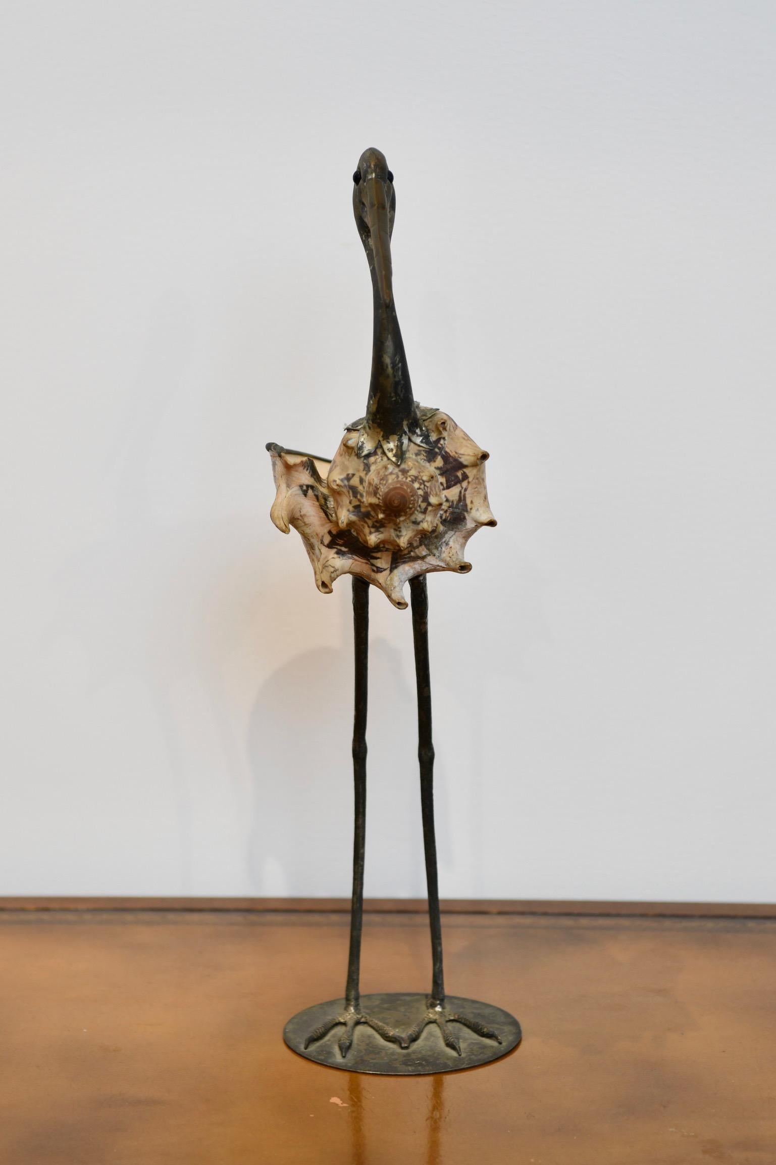 Italian Modern Pelican Sculpture by Gabriella Binazzi For Sale at 1stDibs
