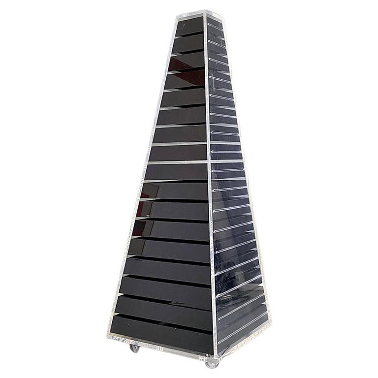 Italian Modern Pyramid Chest of Drawers by Shiro Kuramata for ...