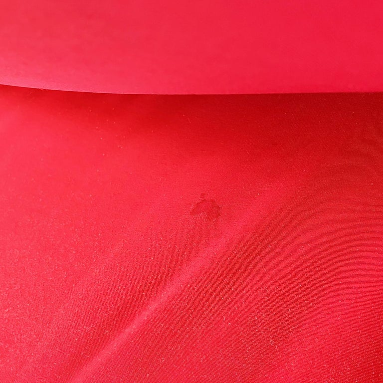 Italian Modern Red Fabric Sofa Bocca by Studio 65 for Gufram, 1970s For ...
