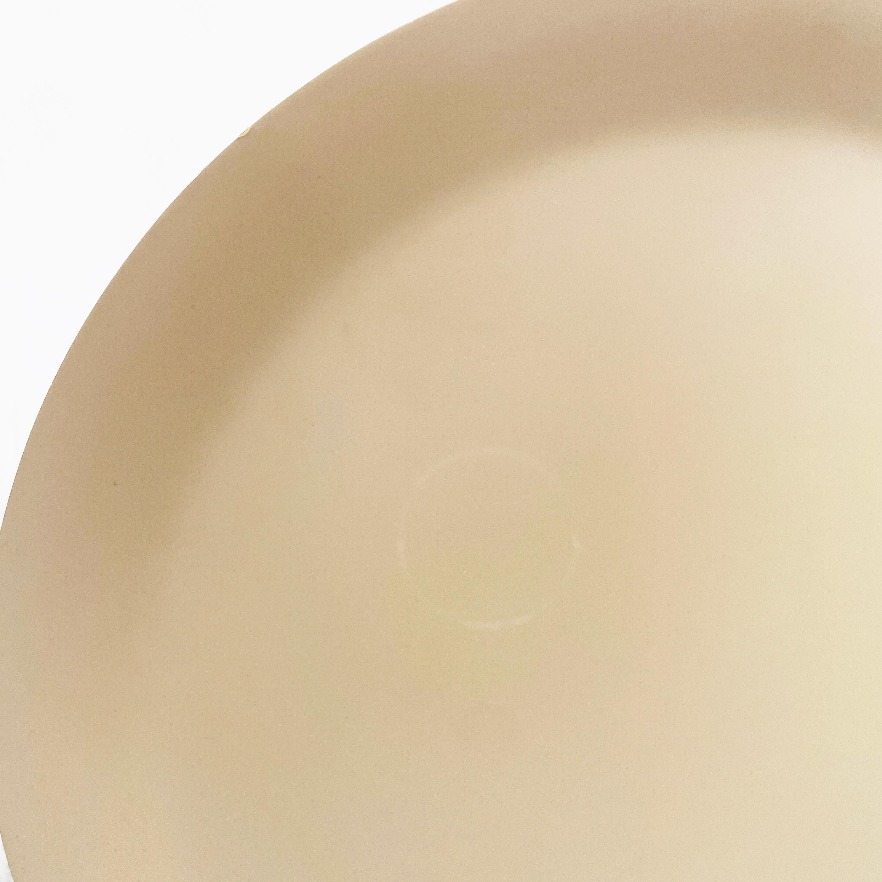 Italian modern round Coffee tables in beige wood, 2000s For Sale at 1stDibs