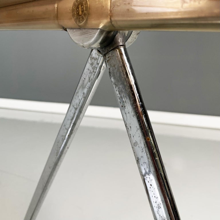 Italian Modern Smoked ABS Folding Chairs Plia by Piretti Anonima ...