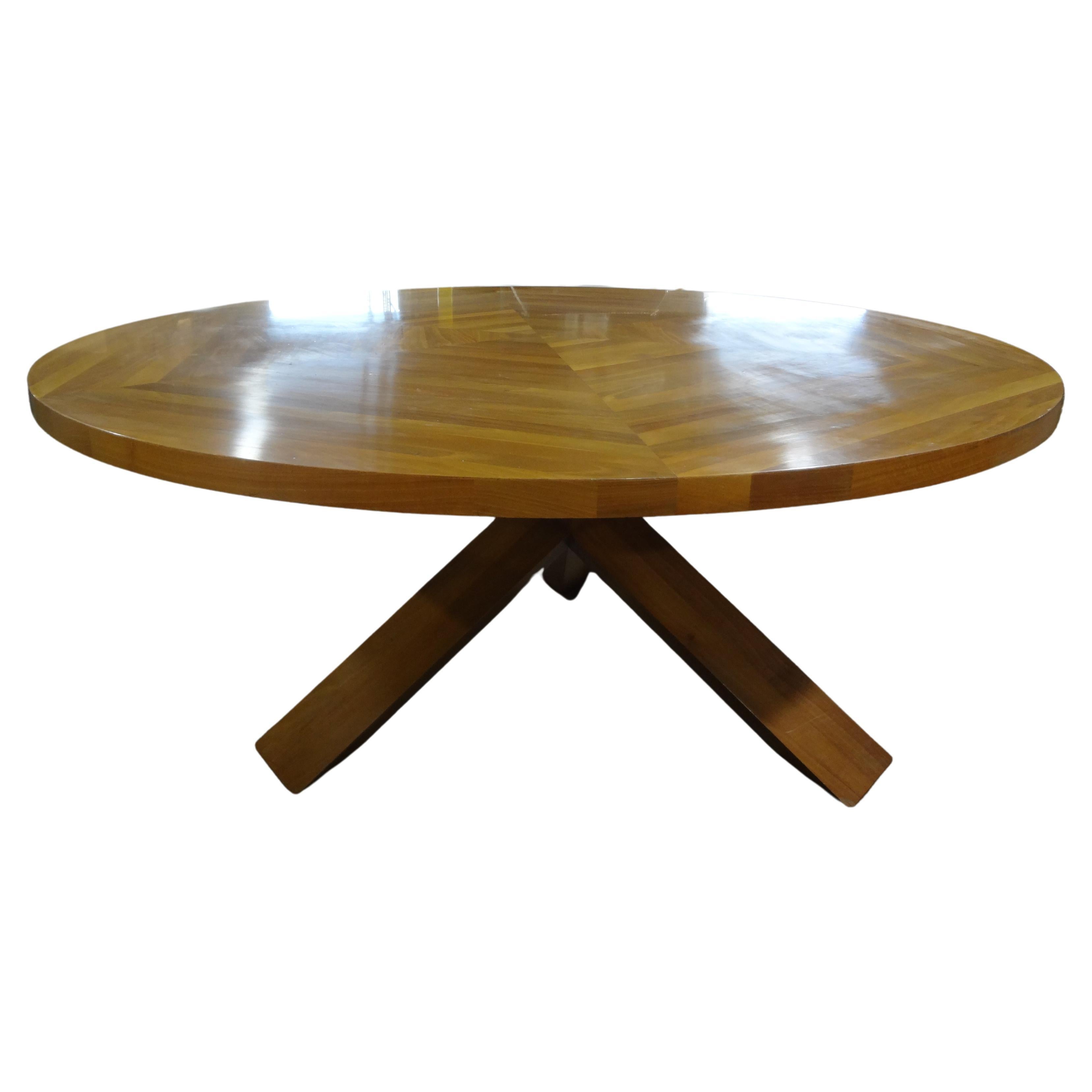 Italian Modern Tripod Center Table Or Dining Table By Cassina For Sale ...
