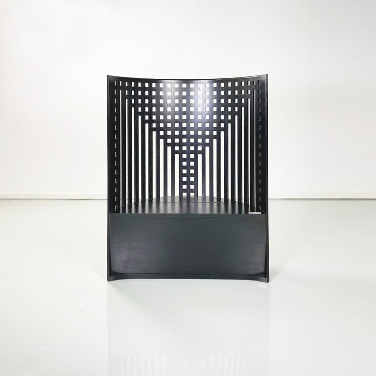 Italian Modern Wooden Armchair Trone Willow N312 by Markintosh Cassina ...