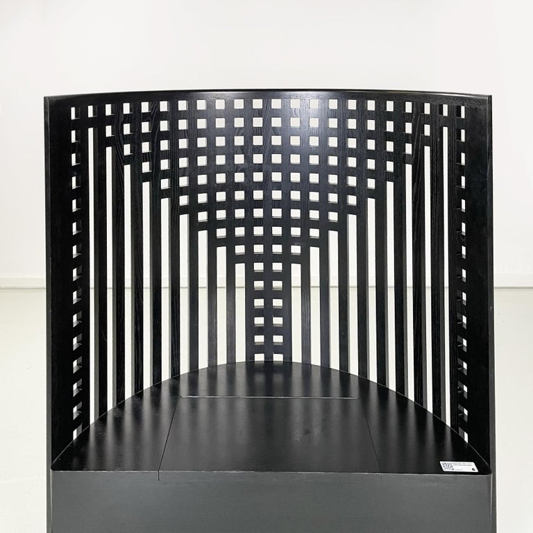 Italian Modern Wooden Armchair Trone Willow N312 by Markintosh Cassina ...