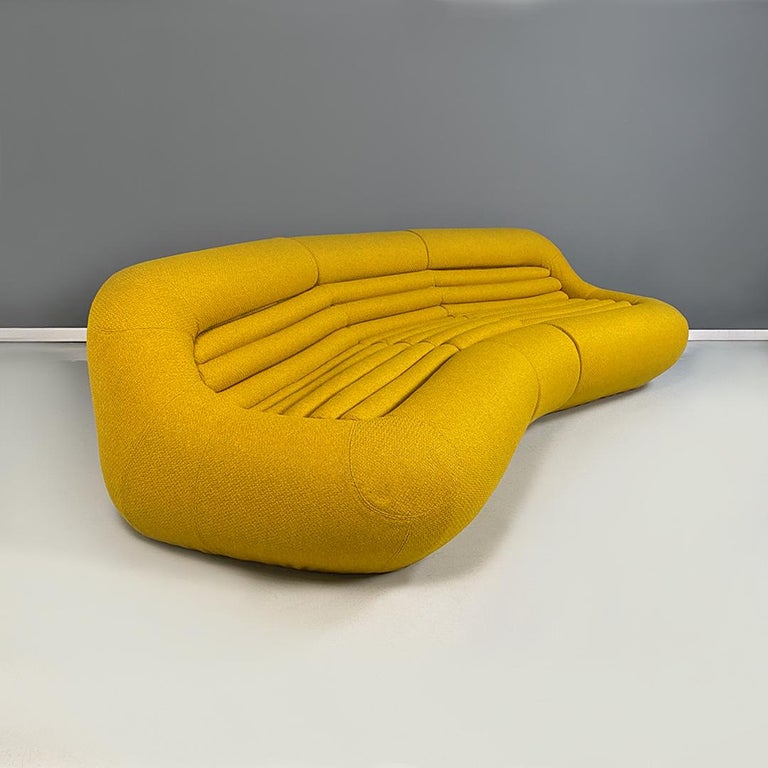 Italian Modern Yellow Modular Carrera Sofa by DDL Group for BBB ...