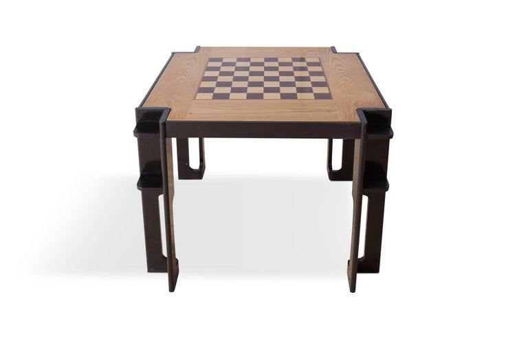 Italian Modernism Square Gaming Table, 1930s at 1stdibs