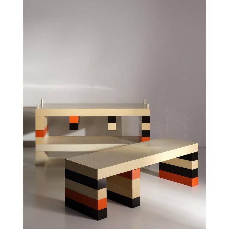 Italian Modular Bookcase for Longato, 1971 For Sale at 1stDibs