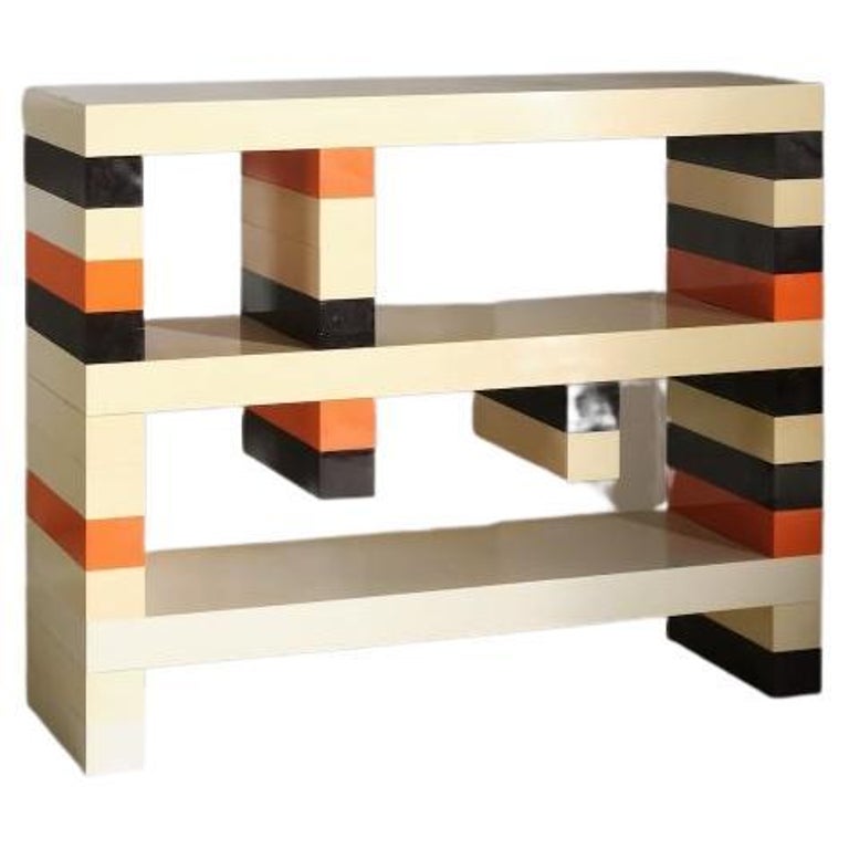 Italian Modular Bookcase for Longato, 1971 For Sale at 1stDibs