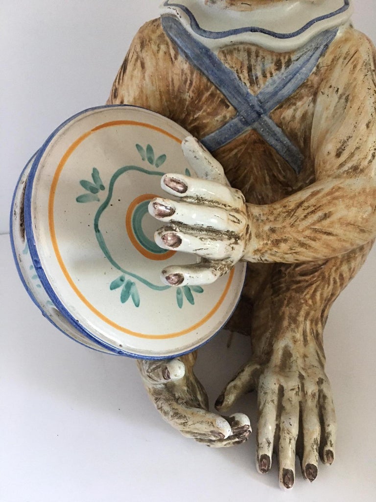 Italian Monkey Playing Dafli For Sale at 1stDibs