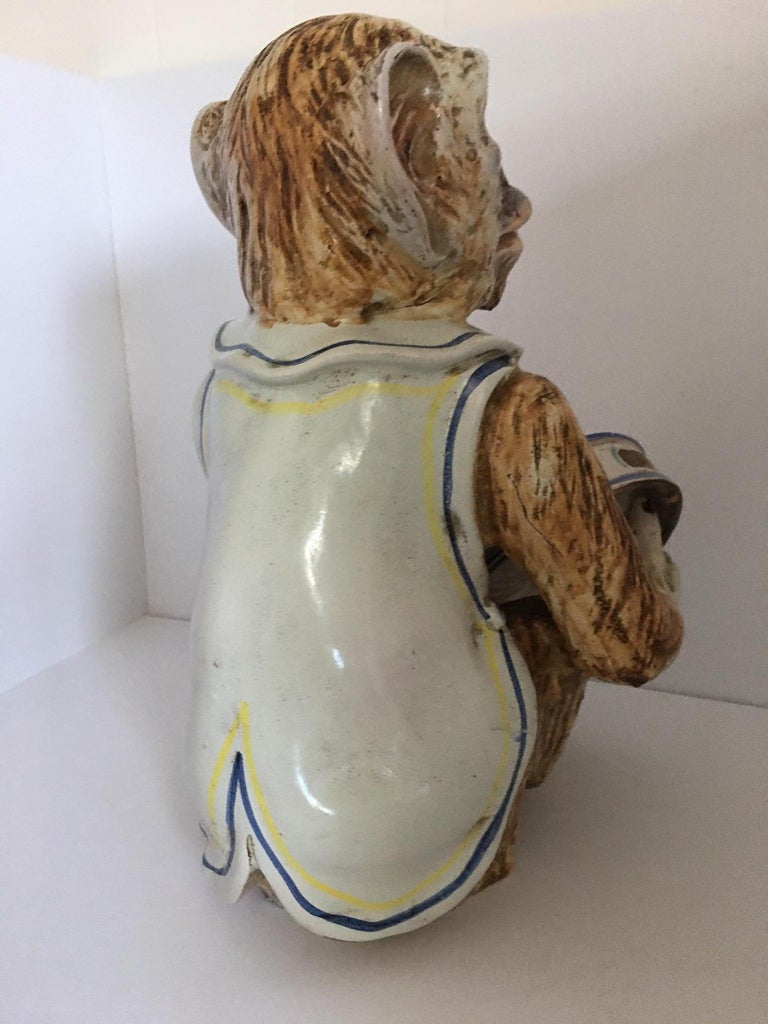 Italian Monkey Playing Dafli For Sale at 1stDibs