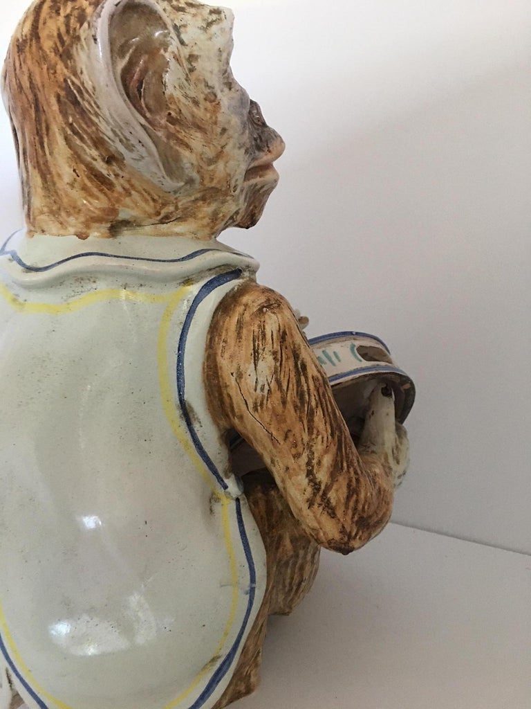 Italian Monkey Playing Dafli For Sale at 1stDibs