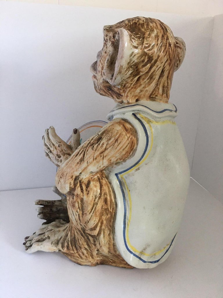 Italian Monkey Playing Dafli For Sale at 1stDibs