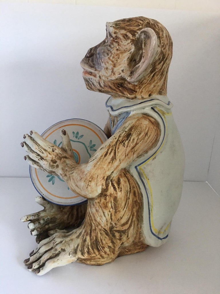 Italian Monkey Playing Dafli For Sale at 1stDibs