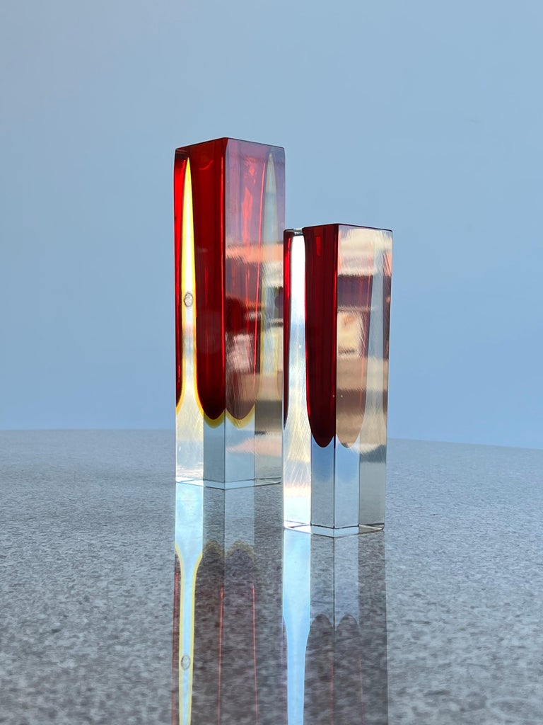 Italian Murano Glass Vases For Sale at 1stDibs