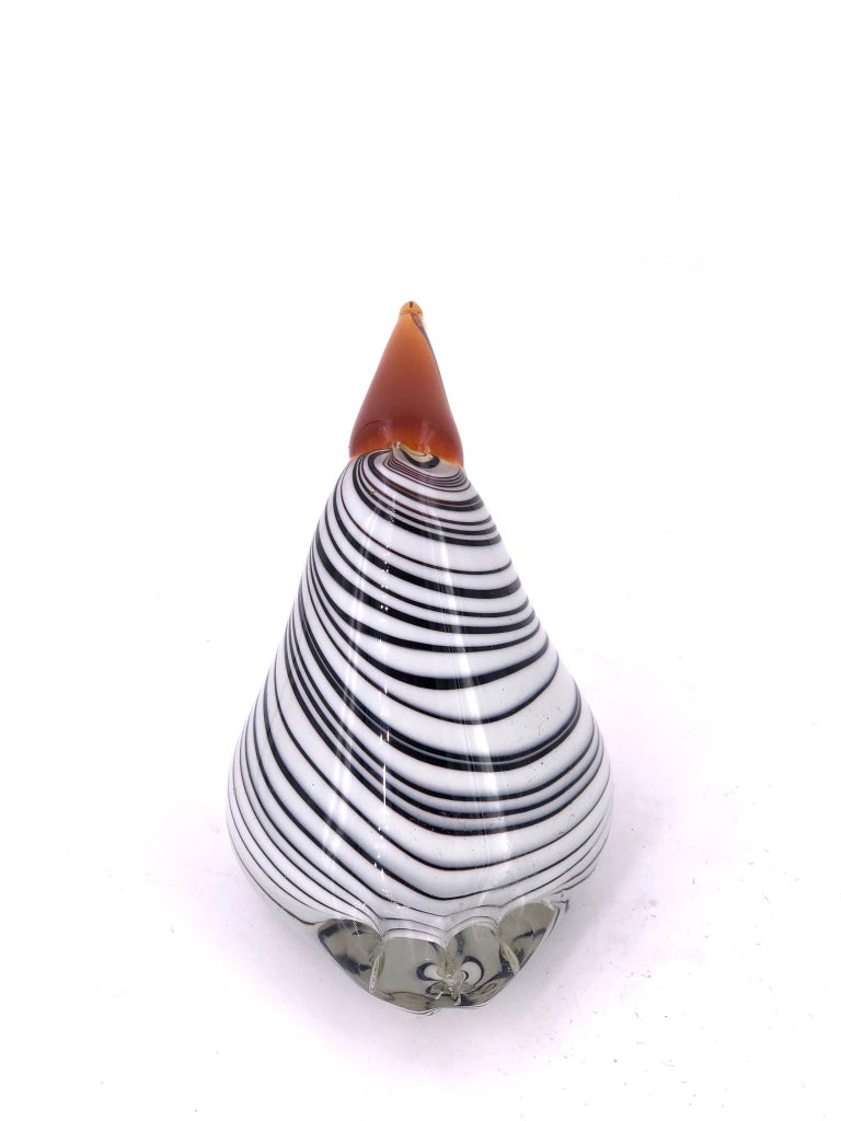 Italian Murano Pelican Bird Mouth Blown Glass Sculpture at 1stDibs ...