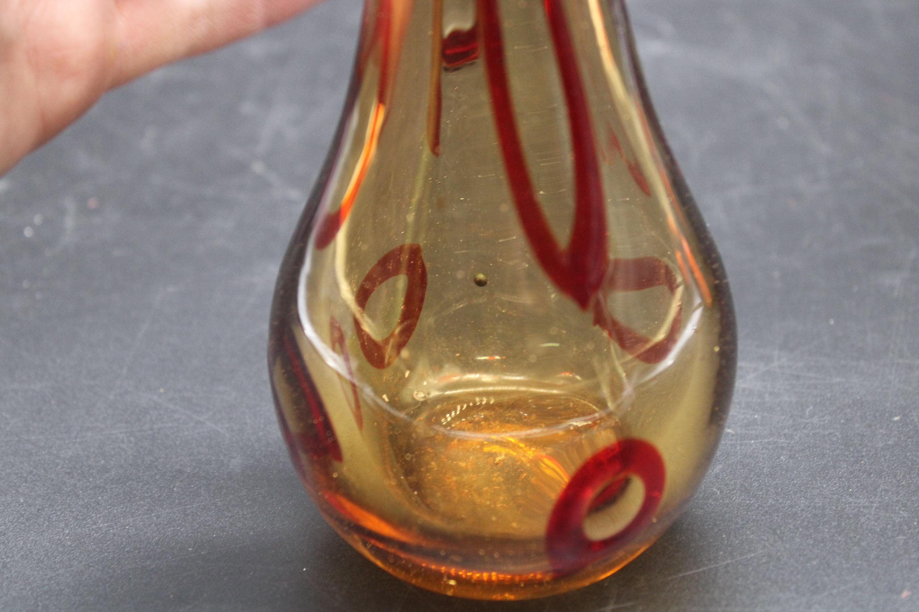 Italian Murano Vase signatured by Salviati circa 1970, murano vase For ...