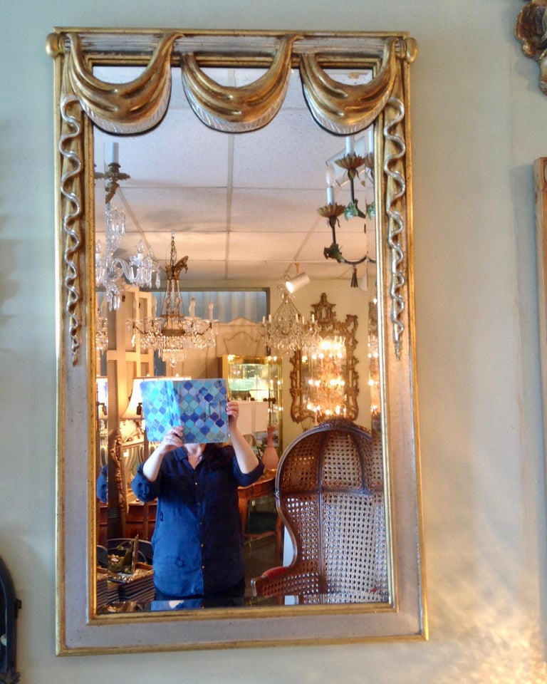 Italian Neoclassic Mirror For Sale at 1stDibs