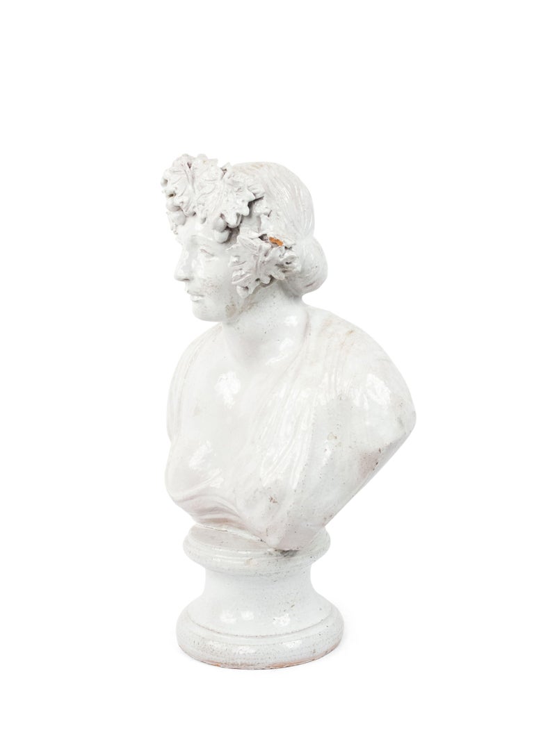 Italian Neo-Classic Terra-Cotta Busts For Sale at 1stDibs